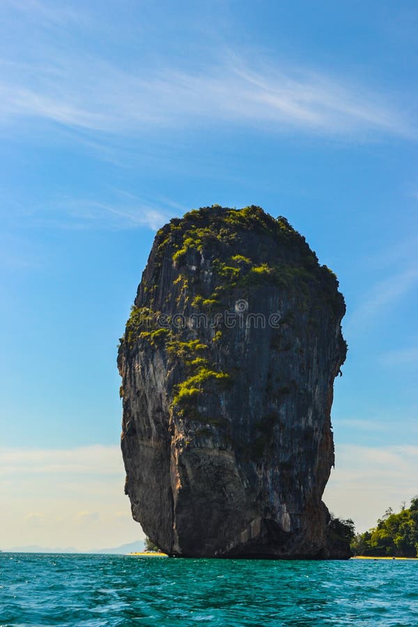 A stack island.JPG stock photo. Image of east, cave, sail - 25034114