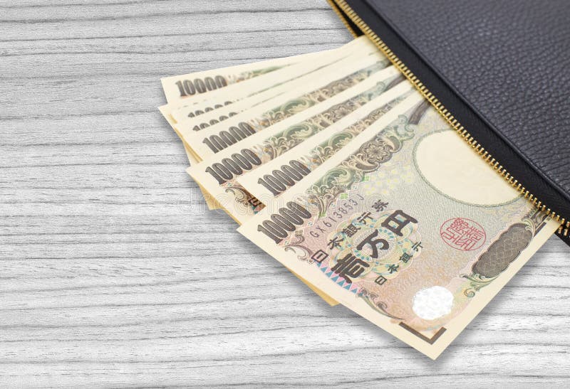 Stack of Japanese Currency Yen Stock Image - Image of bank, stack: 59541043