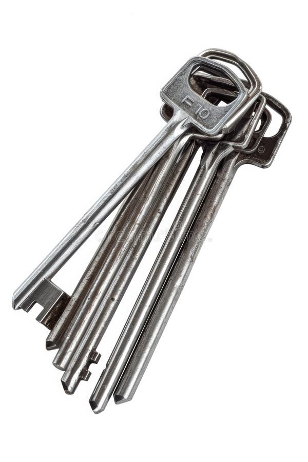 A Stack of Keys Piled on Top of Each Other. Ideal for Security or ...