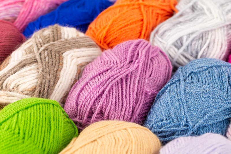 Stack of Yarn stock image. Image of spool, shot, coil - 175556529