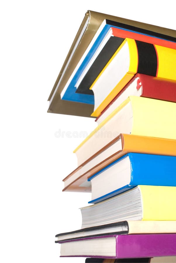 Stack of knowledge stock image. Image of books, dictionary - 7416277