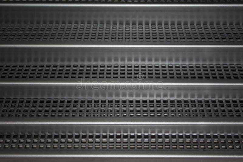 Stack of Layered Up Processed Perforated Iron Steel Sheet Pieces for ...