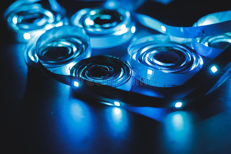 Coiled Flexible Lighting Strips Stock Photos - Free & Royalty-Free ...