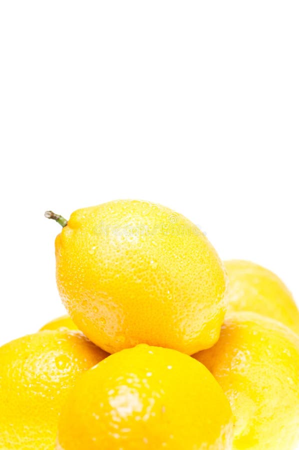 Stack of lemons stock photo. Image of citrus, health - 22309516