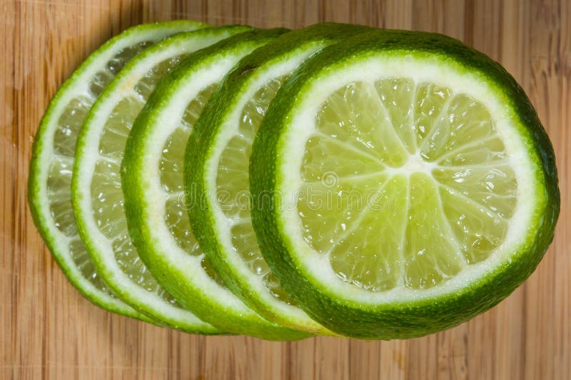 Stack of lime slices stock photo. Image of diet, tropical - 49972704