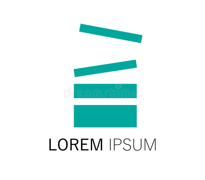 Stack Box Logo Design Idea stock vector. Illustration of digital ...