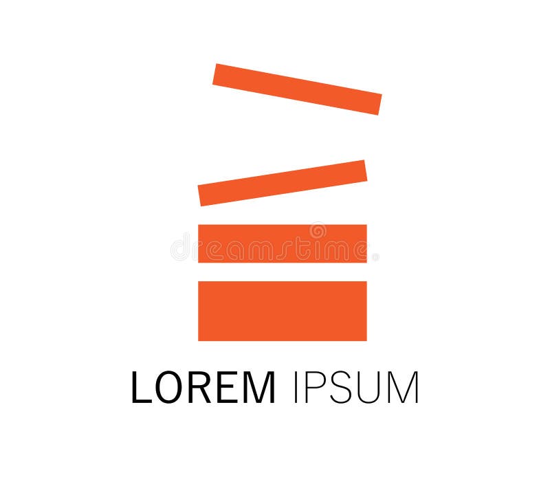 Stack Box Logo Design Idea stock vector. Illustration of digital ...