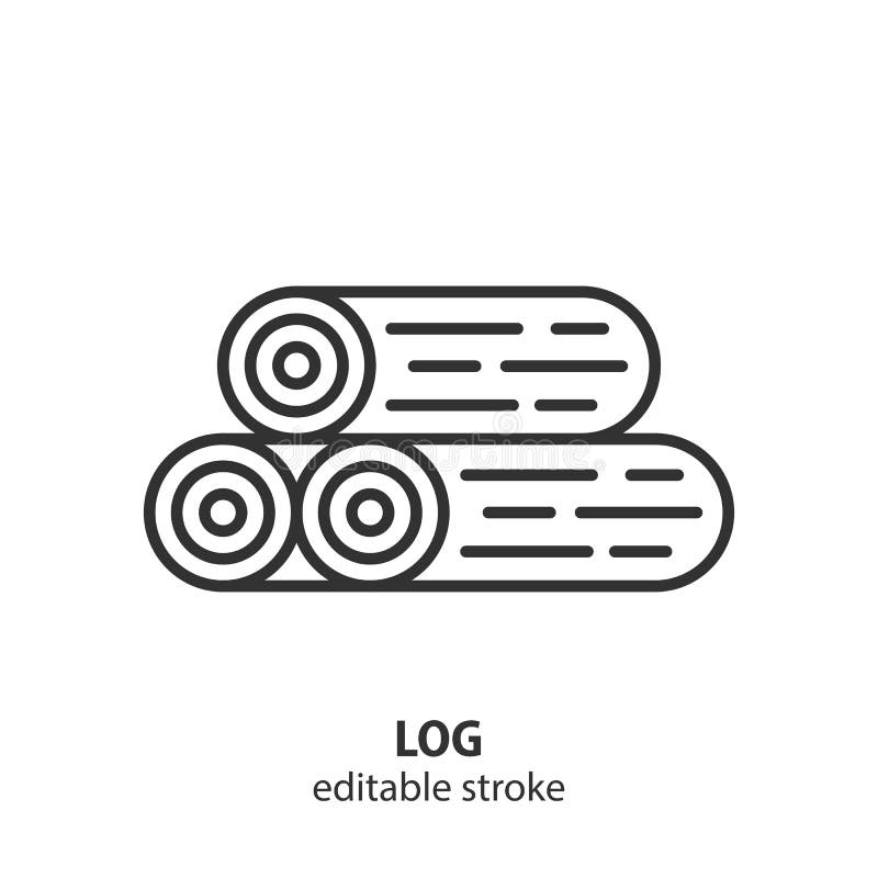 Stacked Logs Recycle Symbol Stock Illustrations – 62 Stacked Logs ...