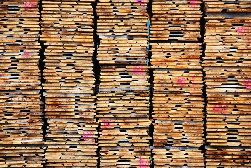 Stack of lumber stock photo. Image of pattern, lumber - 10586124