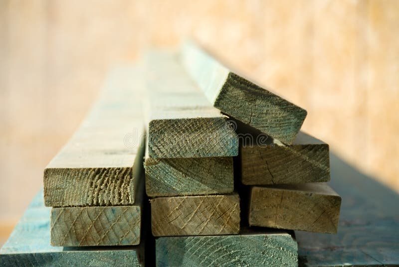 Stack of lumber stock image. Image of supply, materials - 3968629