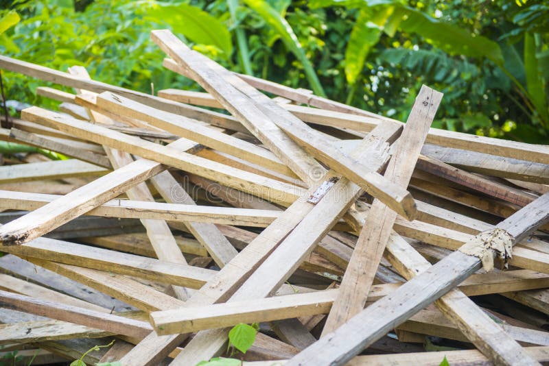 Stack of Lumber for Construction Stock Photo - Image of texture, piece ...