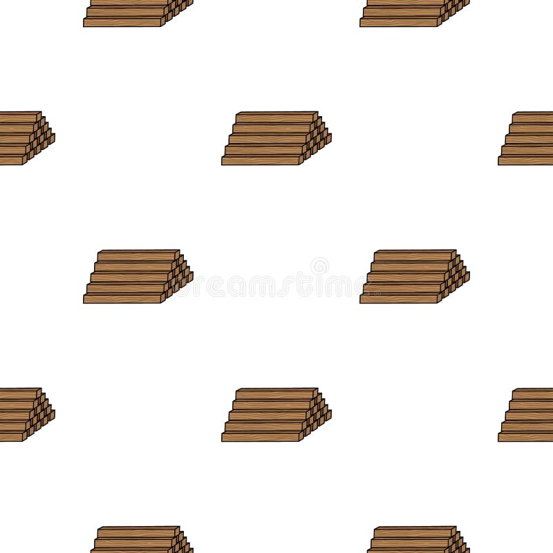 Stack of Lumbers Icon in Cartoon,black Style Isolated on White ...