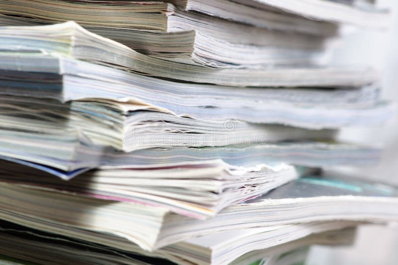Stack of paper stock image. Image of page, macro, stack - 33530591