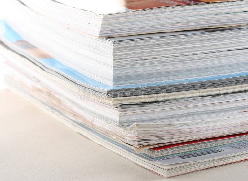 Stack Of Magazines Picture. Image: 1484101