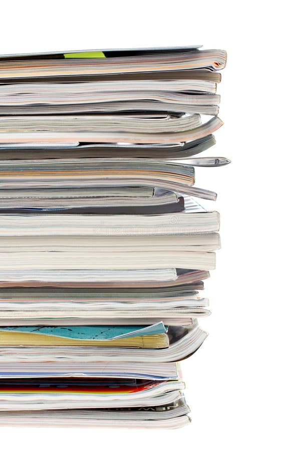 Magazine Stack stock image. Image of horde, author, colorful - 12330271