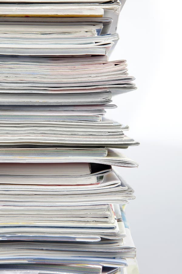 Magazine Stack stock image. Image of horde, author, colorful - 12330271