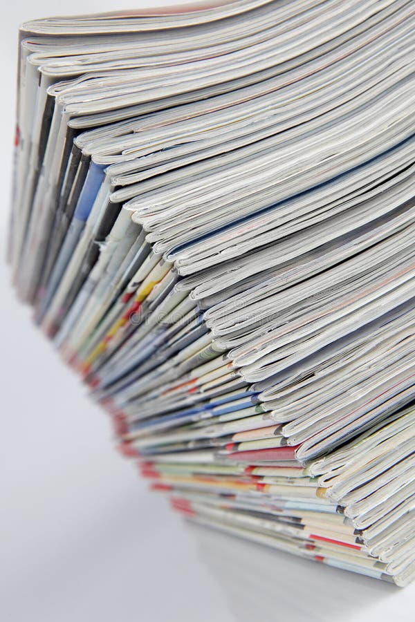 Stack of magazines stock photo. Image of advertisement - 11619936