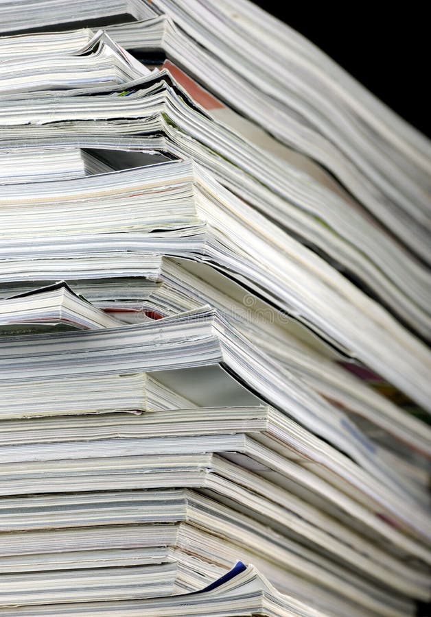 Magazine Stack stock image. Image of horde, author, colorful - 12330271