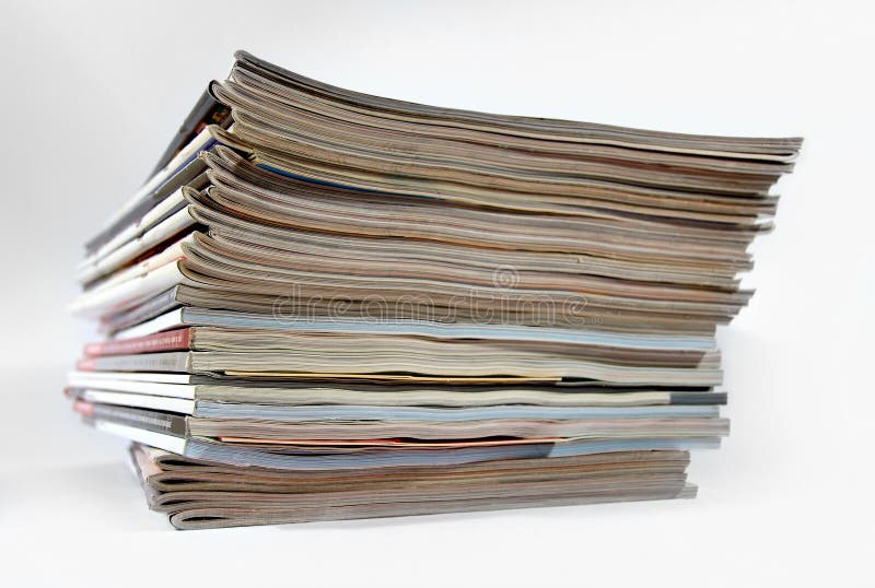 Stack Of Magazines Picture. Image: 5766578