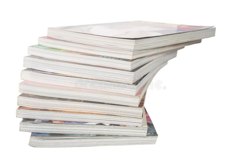 Stack of magazines stock image. Image of multiple, journalist - 44098235