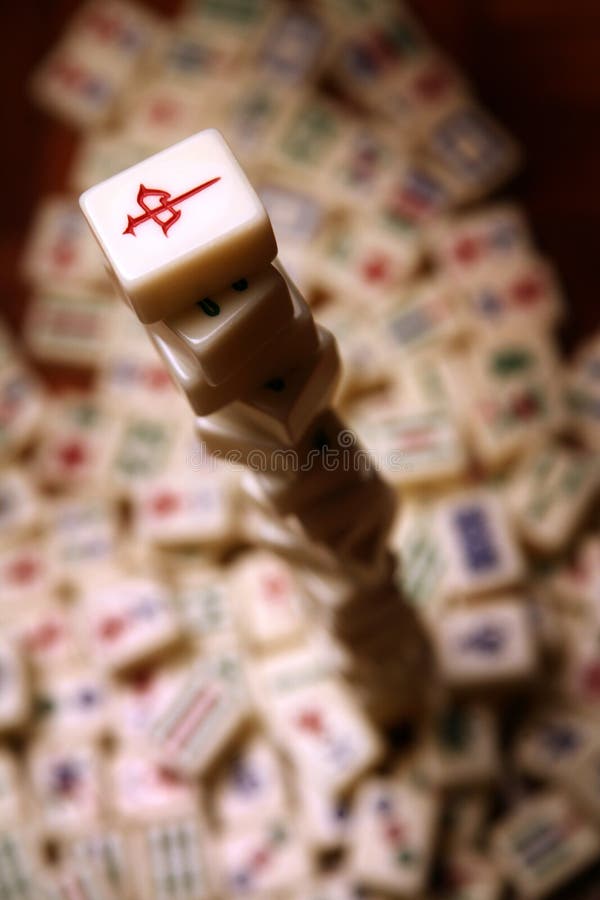 Mahjong tiles stock image. Image of gamble, popular, green - 6022881
