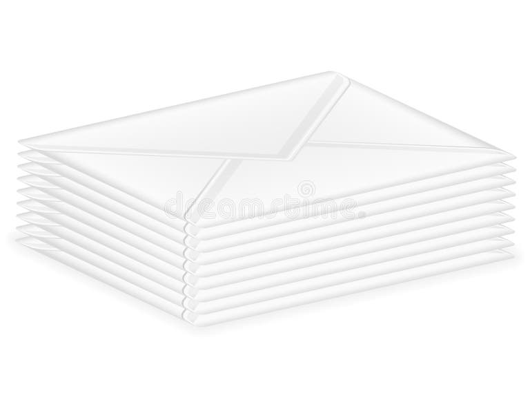 Envelope Stack Stock Illustrations – 3,146 Envelope Stack Stock ...