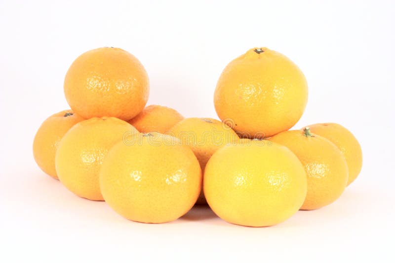 Stack of mandarines stock photo. Image of orange, nature - 12588992