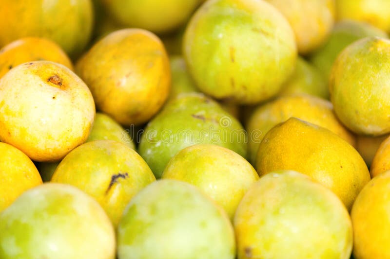 Stack of Mangoes for Sale on a Market Stall Stock Image - Image of ...