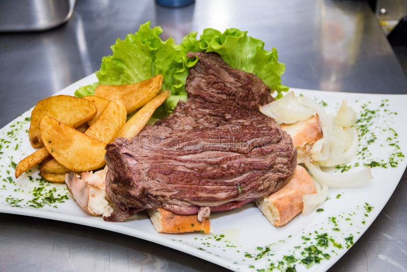 Stack of raw meat slices stock photo. Image of cooking - 7195018