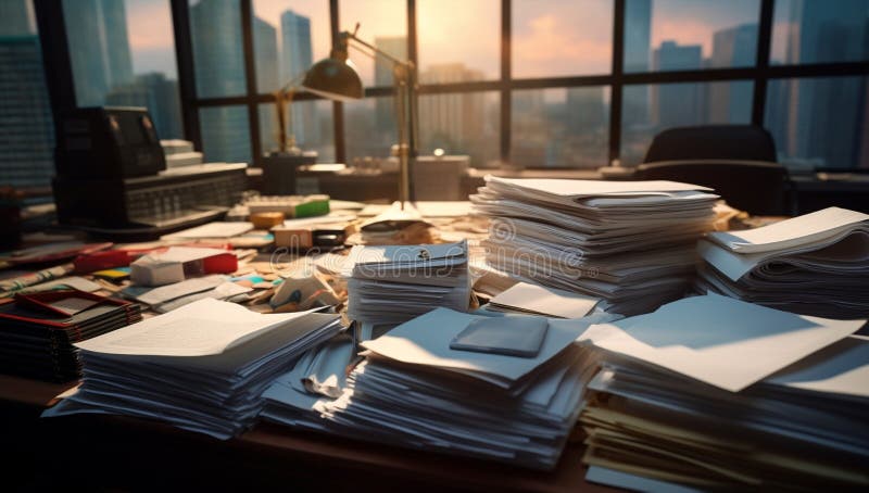 76+ Messy office paper Free Stock Photos - StockFreeImages