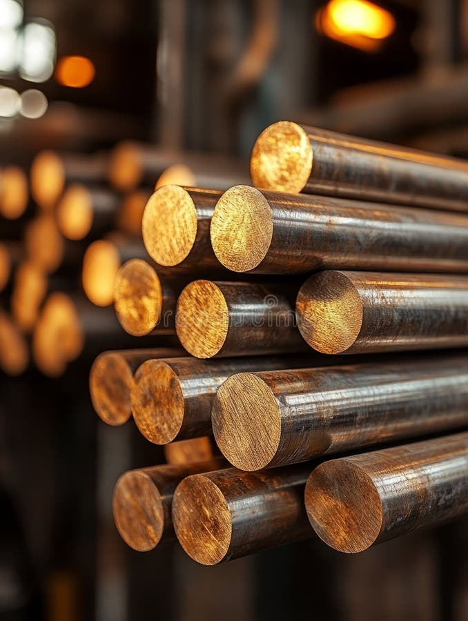 Stack Metal Rods Industrial Setting Stock Photos - Free & Royalty-Free ...