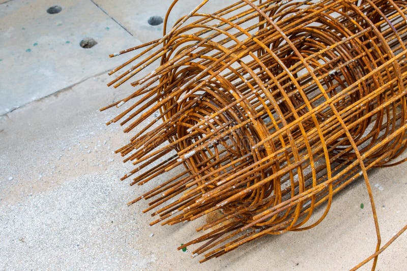 Stack of Rusty Shipping Containers in Industrial Area Stock Image ...