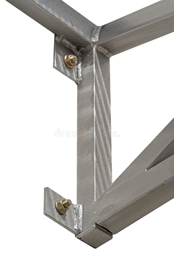 Stack of Metal Trusses for Mounting the Stage Stock Photo - Image of ...