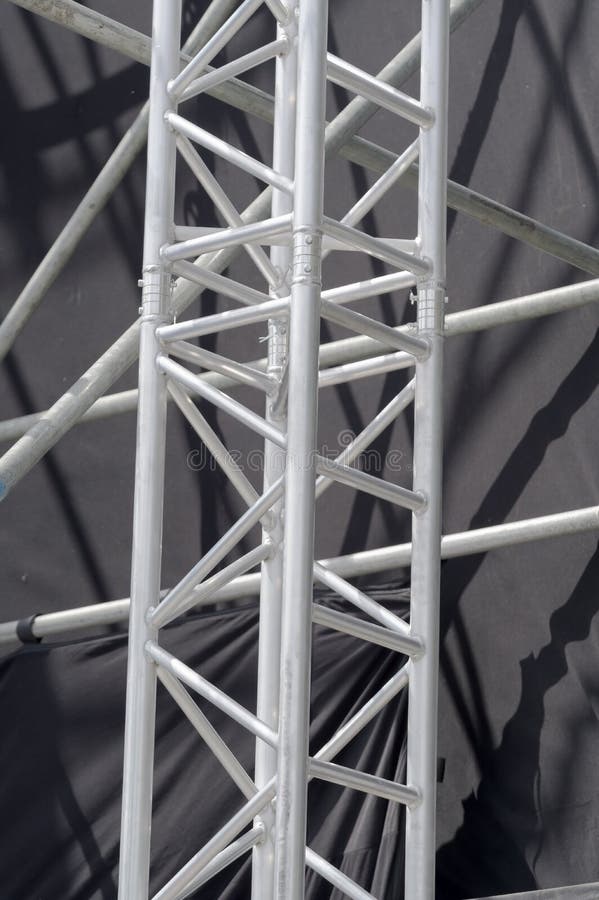 Metal structures of scene stock photo. Image of element - 152758752