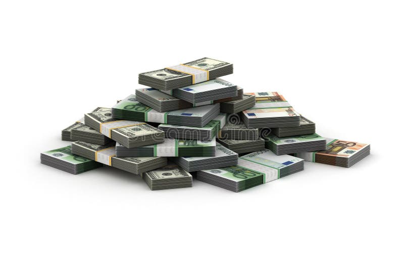 Stack of Money stock illustration. Illustration of currency - 27415045