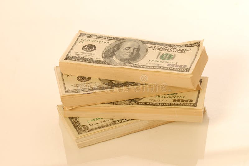 Stack of money stock image. Image of financial, dollar - 5852959
