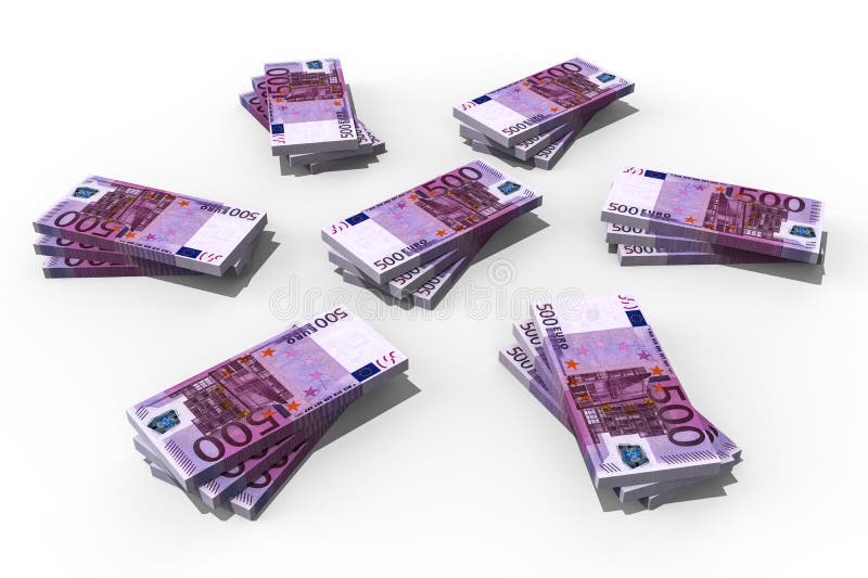 Stack of money stock illustration. Illustration of banknote - 77643936