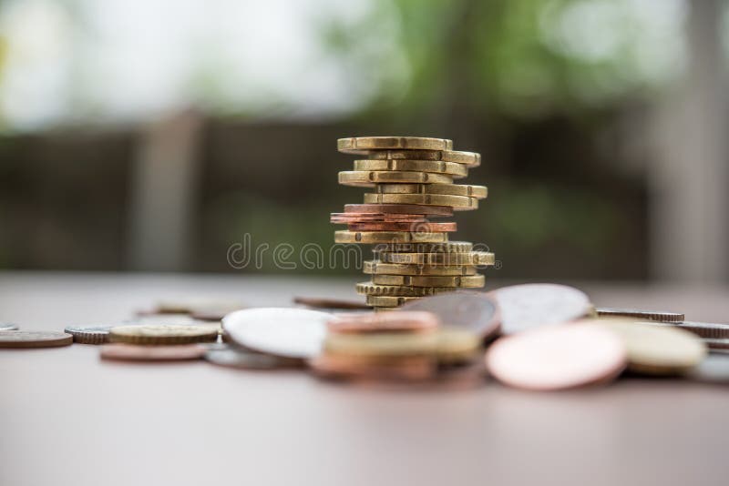 Stack of money,save money stock image. Image of wealth - 163993169