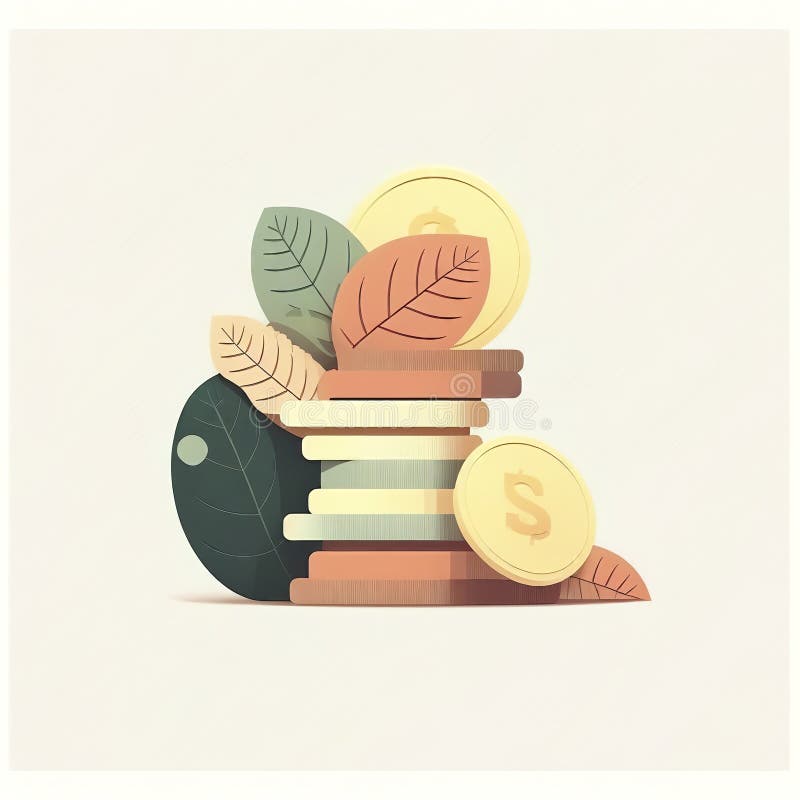 Stack of Money on White Background. Perfect for Financial Planning ...