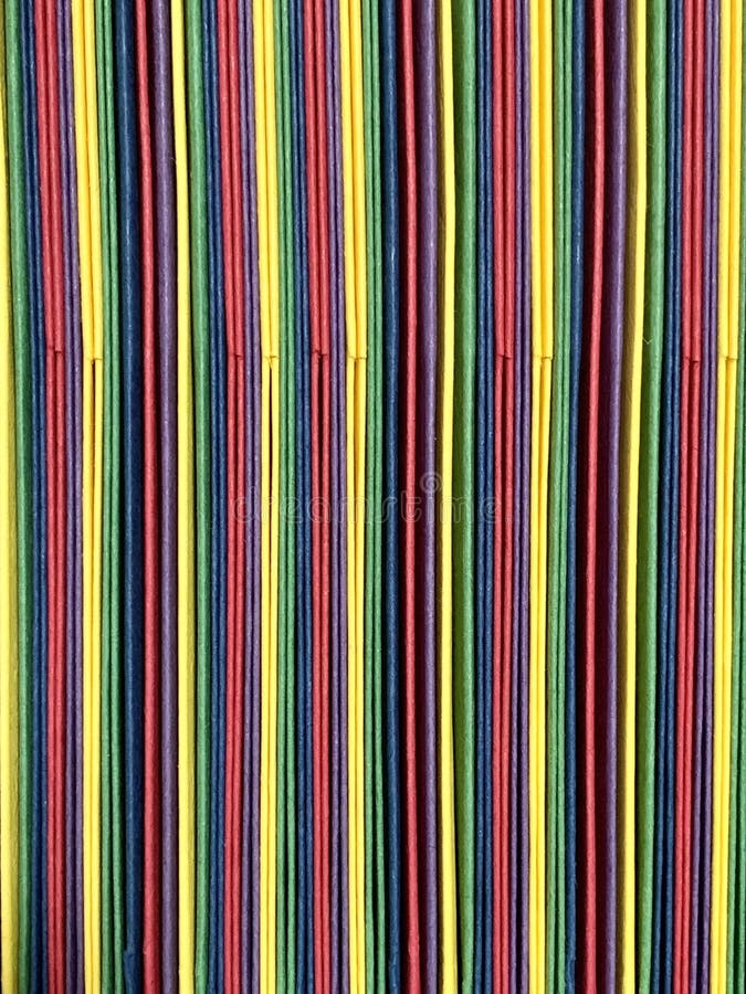 The Colourful Side of Office Stationery - Folder Edition Stock Photo ...