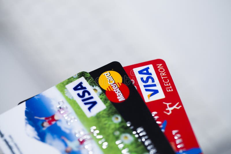 Stack of Multicolored Credit Cards Editorial Image - Image of abstract ...