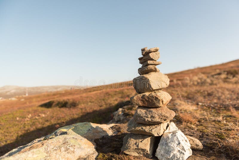 Stack of Natural Irregular Stones in Grassland Stock Image - Image of ...