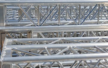 Stack of Metal Trusses for Mounting the Stage Stock Image - Image of ...