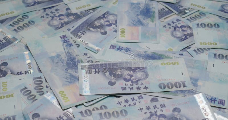Stack of New taiwan dollar stock photo. Image of paper - 200292864