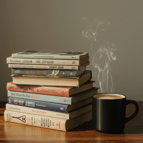 A Stack of Nine Books with Various Covers, Featuring Titles in ...