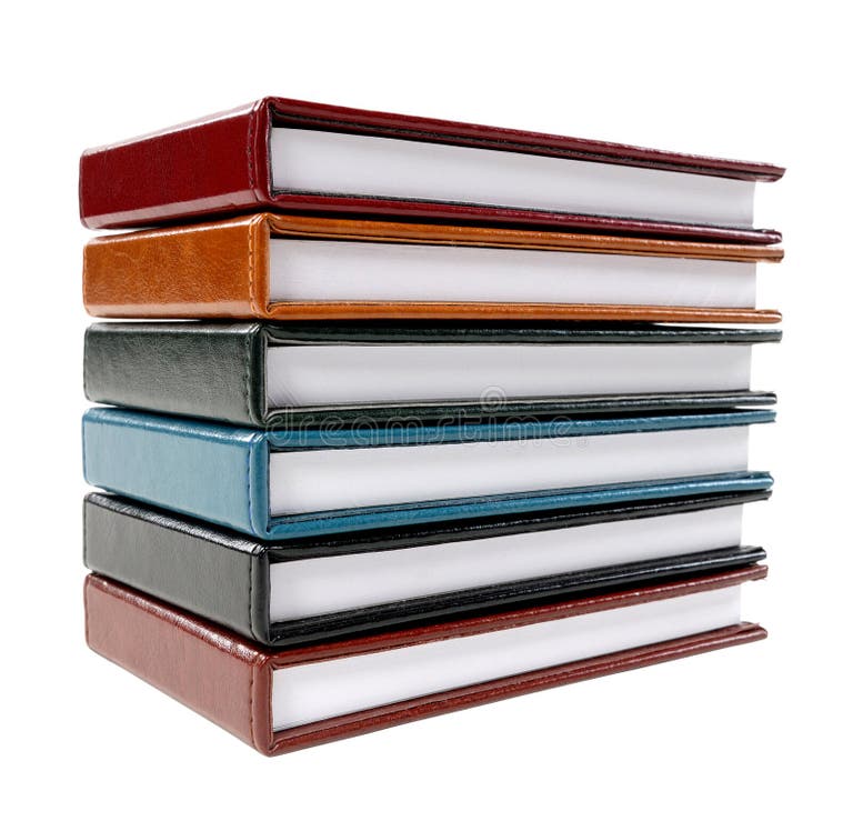 A stack of note books stock image. Image of school, copy - 23004501