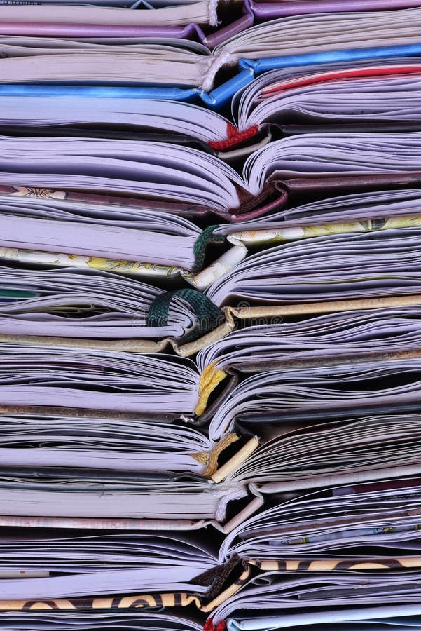Stack of notebooks stock image. Image of multi, copybook - 69619803