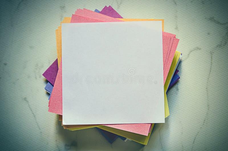 Stack of notes stock image. Image of business, color - 70516913