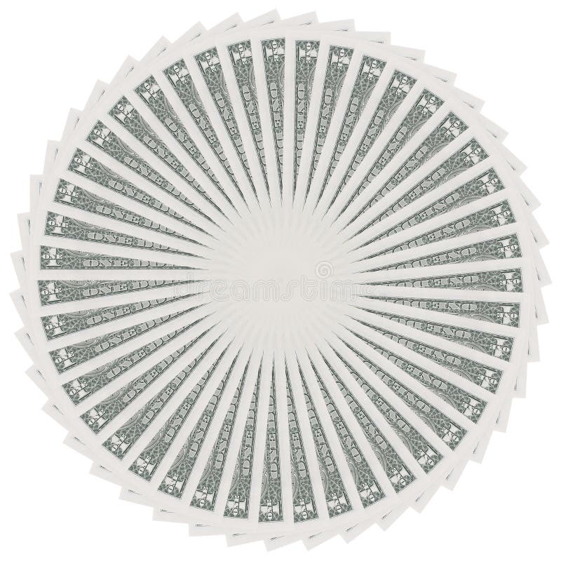 Stack of Notes Isolated on White Stock Photo - Image of money, rich ...