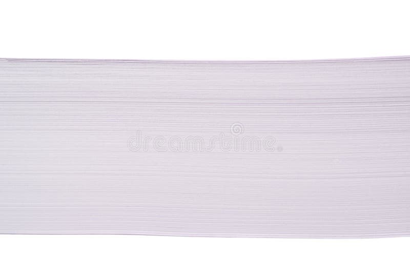 Stack of Office Paper Sheets Stock Image - Image of document, marketing ...